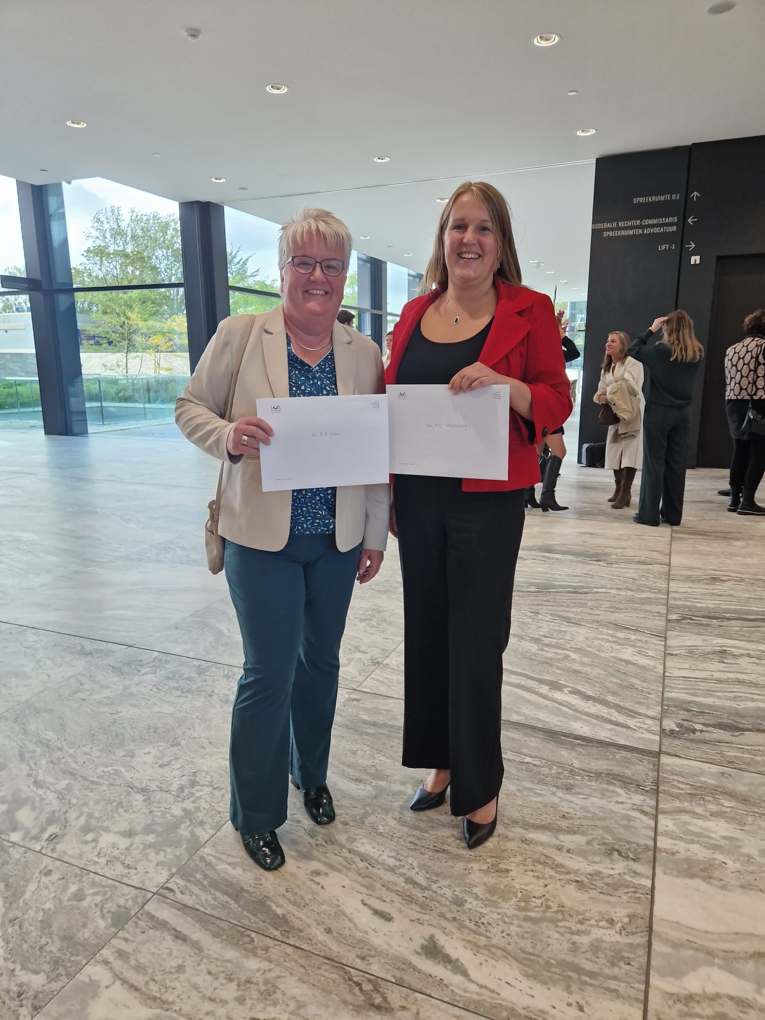 Manon Muller en Mariska Klinkenberg benoemd tot toegevoegd notaris ...